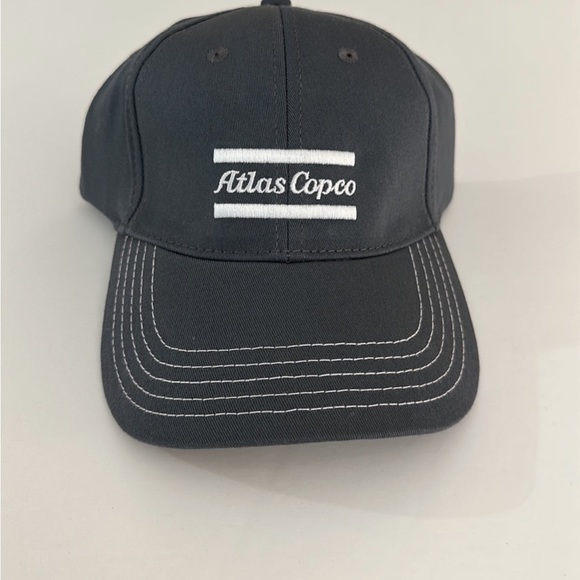Atlas Capco | Accessories | Atlas Copco Gray Cap | Poshmark